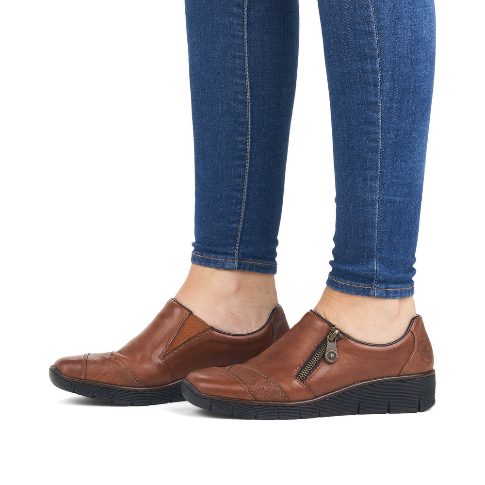 Rieker 53761-24 - Muskat – Kearney Shoes