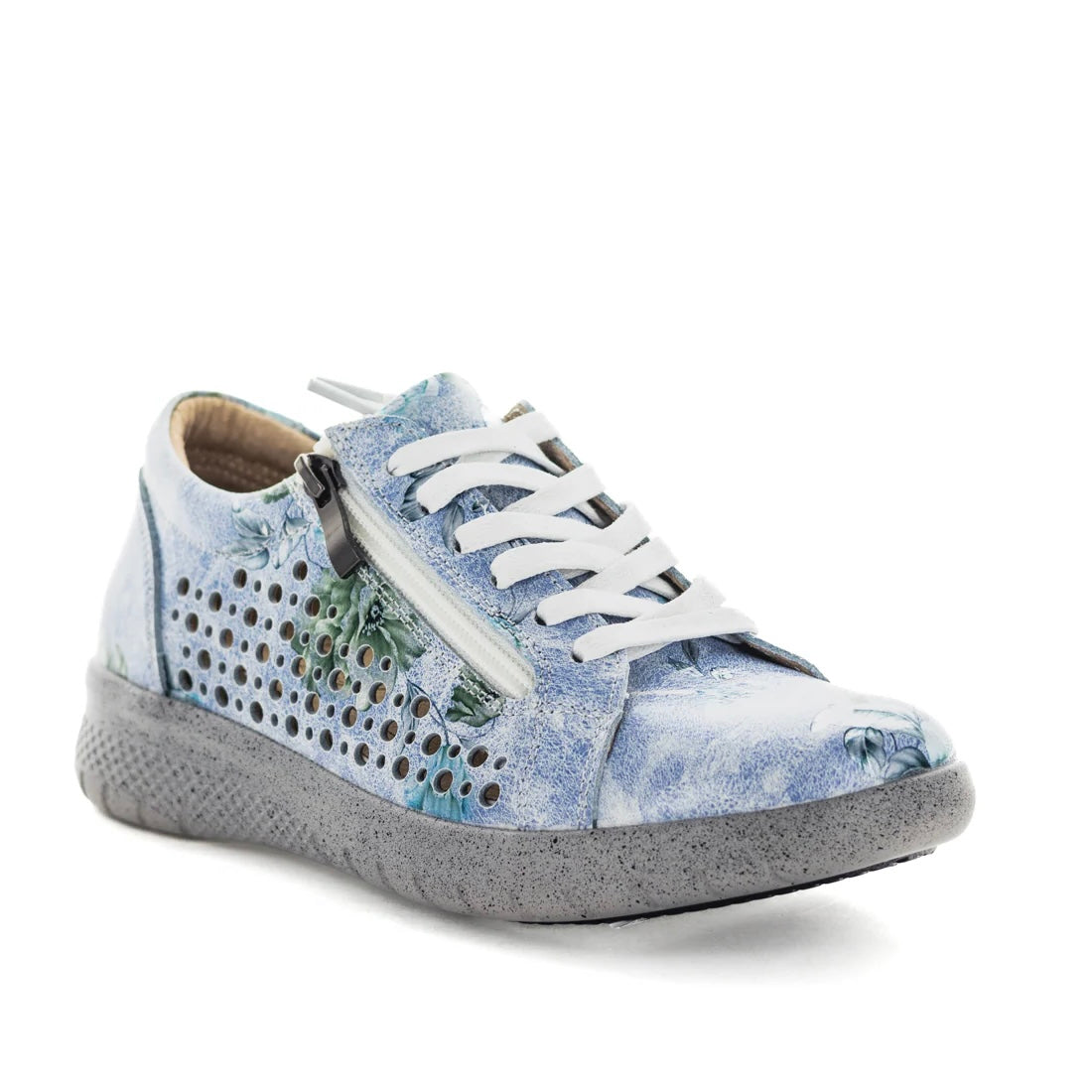 Just Bee Chicago - Blue Floral – Kearney Shoes