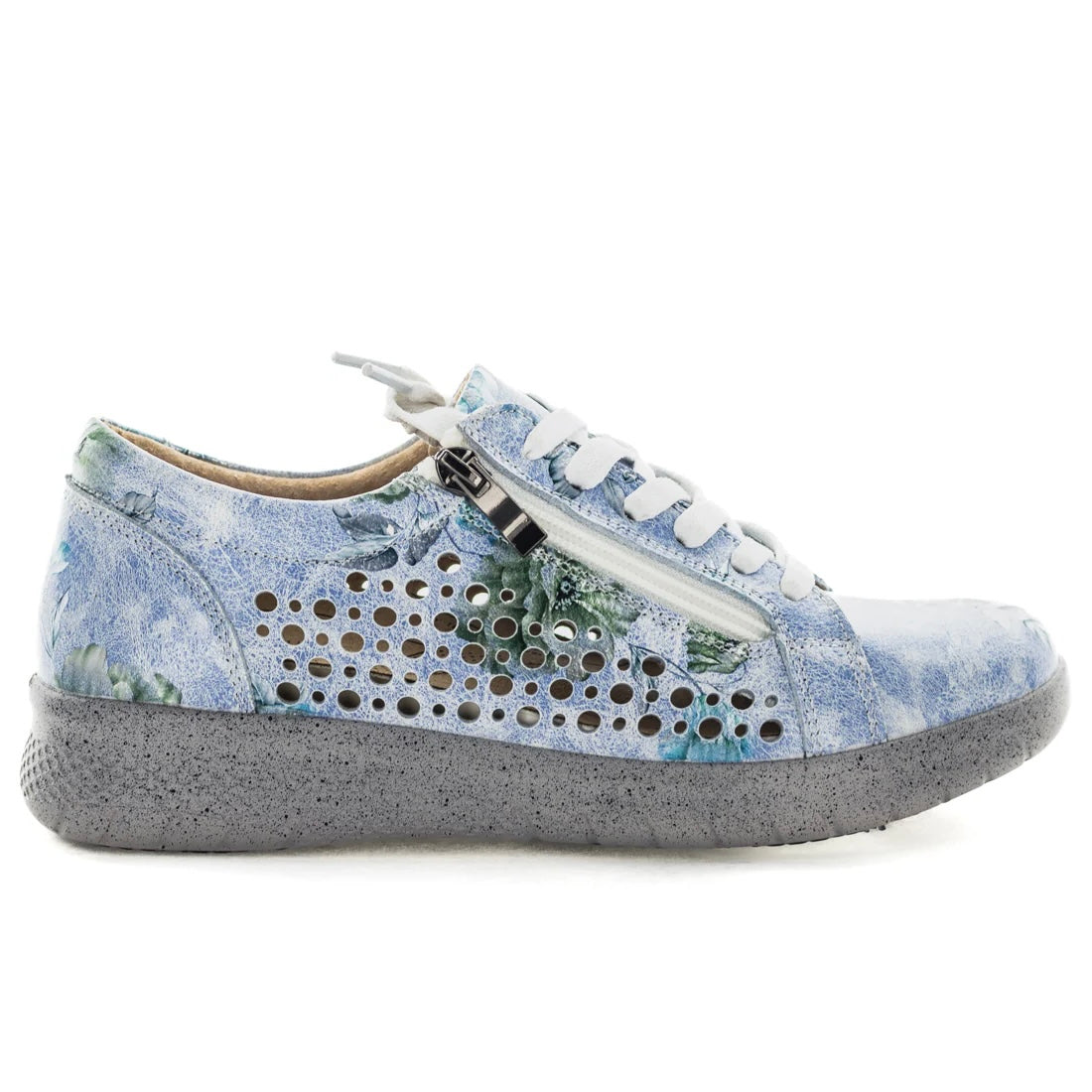 Just Bee Chicago - Blue Floral – Kearney Shoes